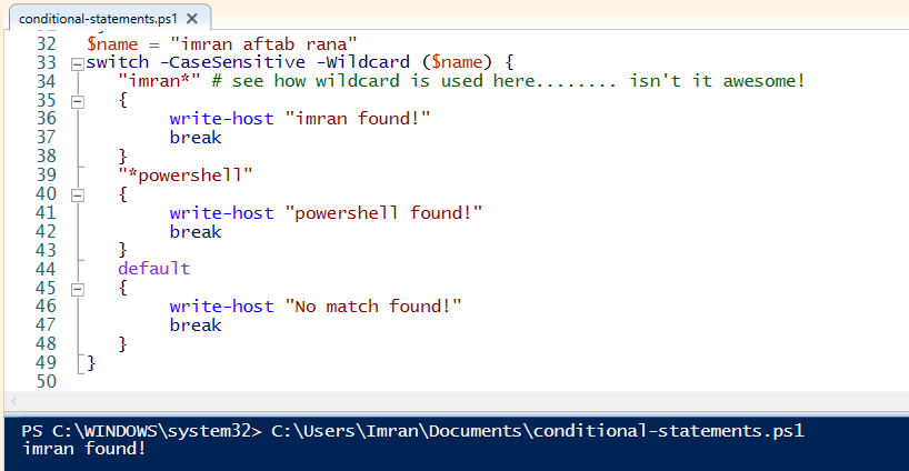 Fundamental of Powershell Scripting