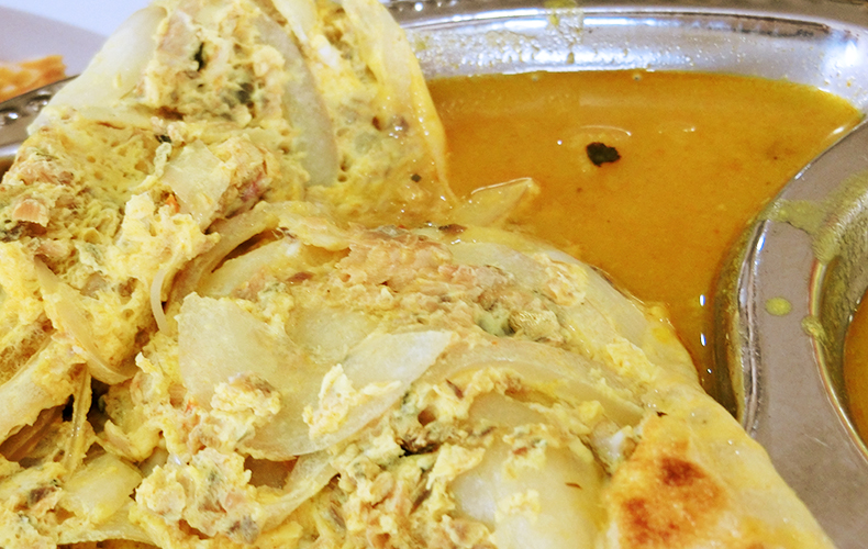 Nomad CC Asian Food: Roti Sardin / Langkawi Malaysia