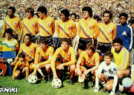Fútbol en América: Selección COLOMBIA