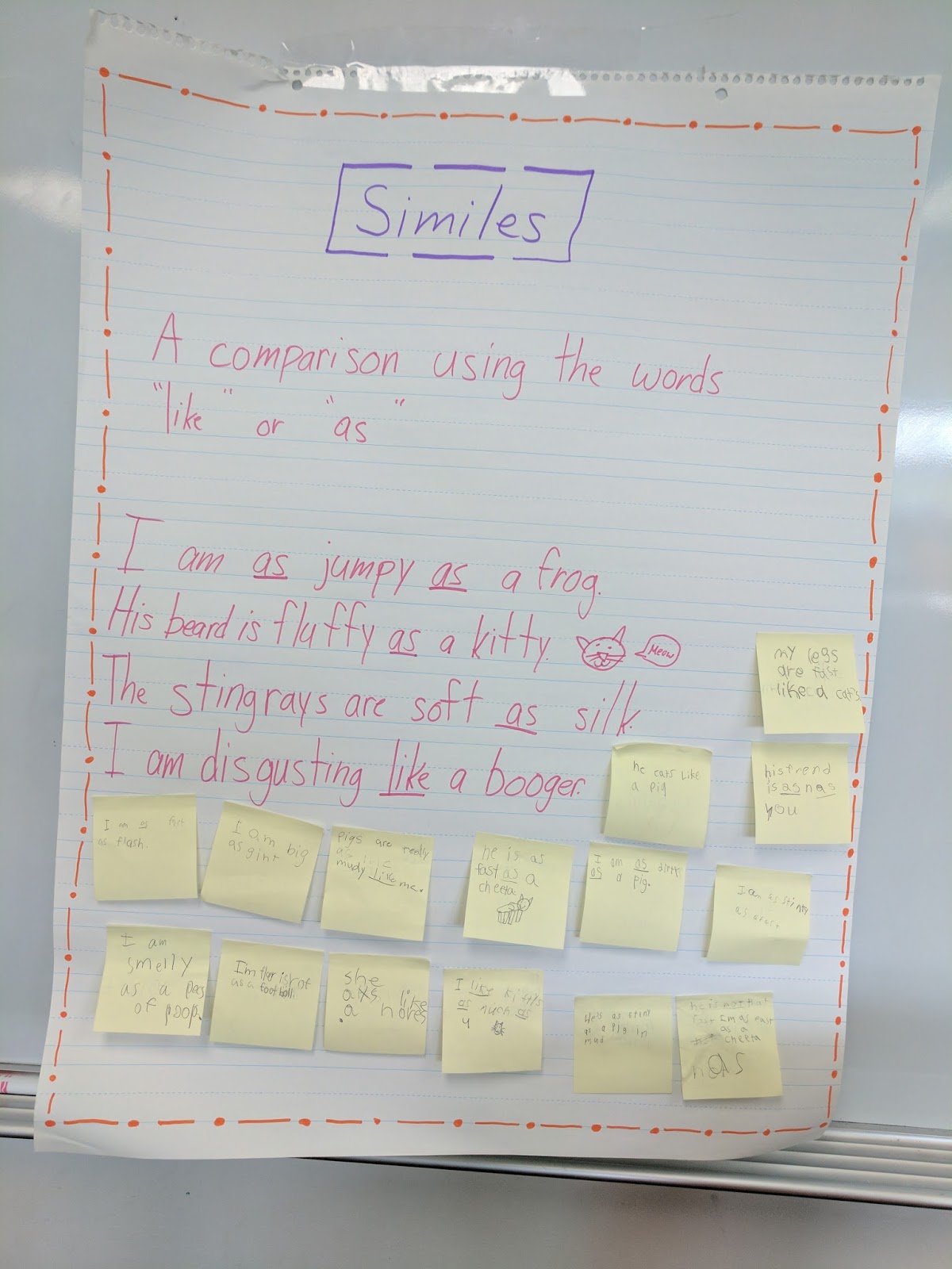 Introducing Similes | Original Educator