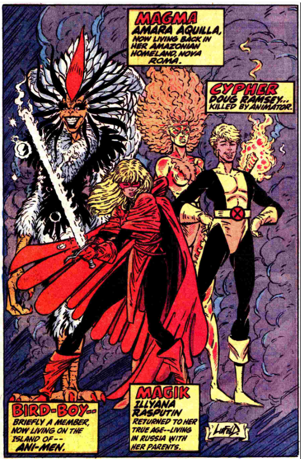 Gentlemen of Leisure: X-amining New Mutants Annual #5