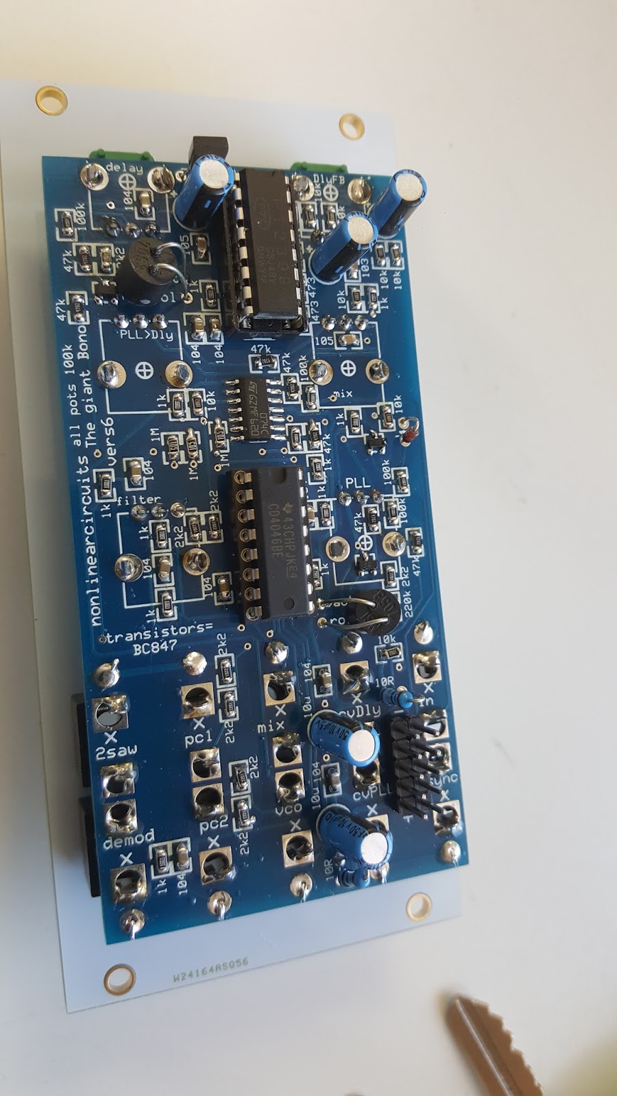 JonDent - Exploring Electronic Music: Giant Bono - NLC build notes.