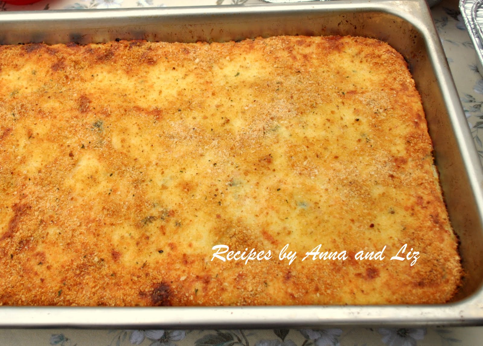 Moms Best Mashed Potato Pie - 2 Sisters Recipes by Anna and Liz