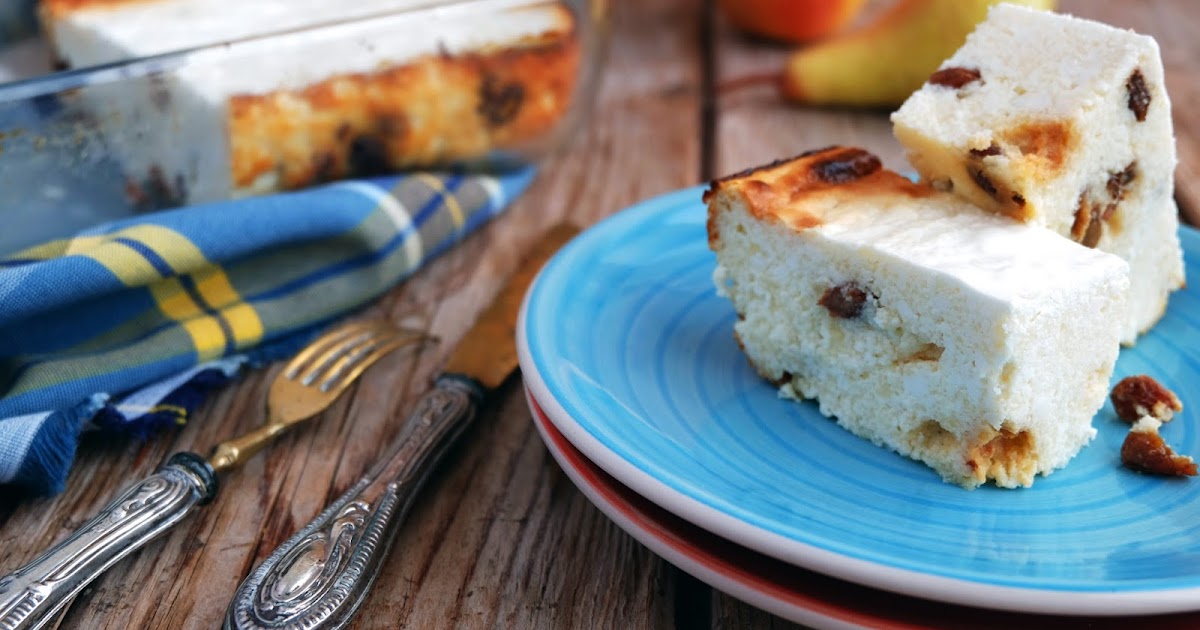 lesfriandises: ZAPEKANKA (SFORMATO DI RICOTTA)