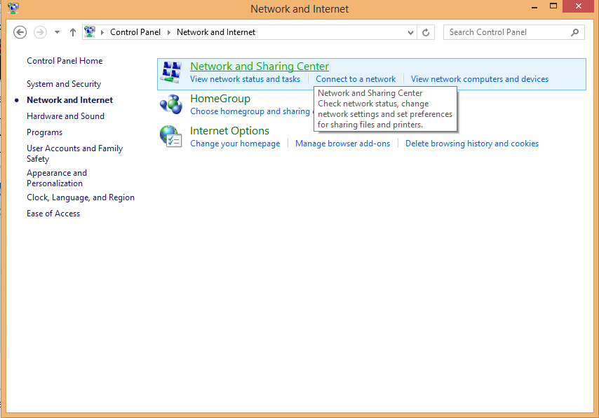 cara membuat /mengganti IP Address di Laptop Windows 8 - Warung Internet