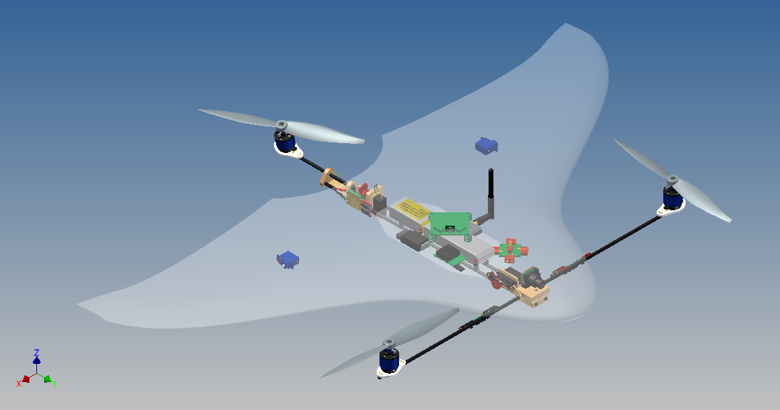 SC-UAV: Tricopter Hybrid
