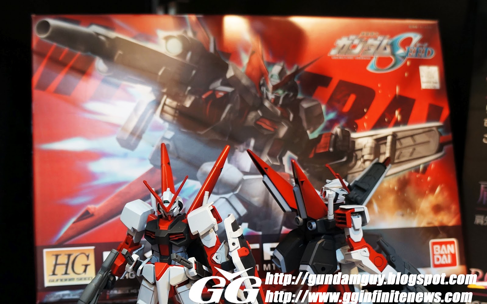 GUNDAM GUY: HG 1/144 M1 Astray - Wallpaper Size Images @ Shizouka Hobby ...