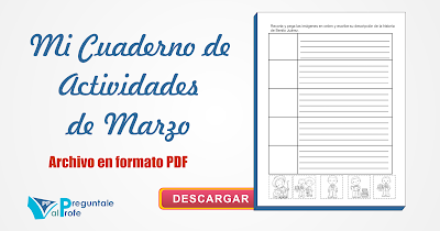 Mi Cuaderno de Actividades de Marzo - Pregúntale al Profesor