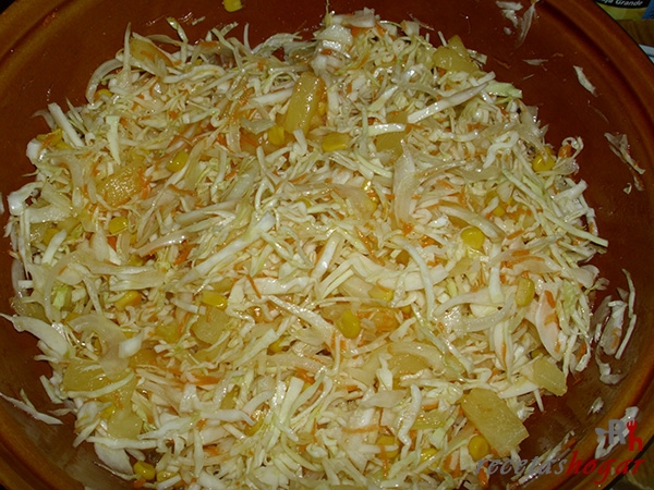 Ensalada de repollo - Receta de cocina casera