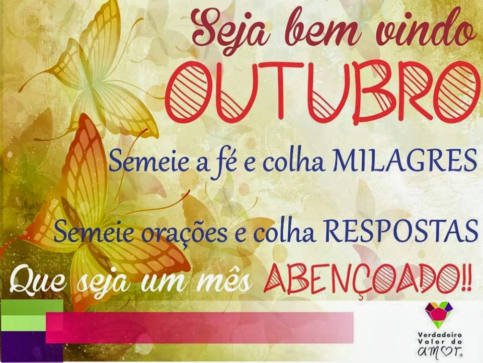 Stylo Nina!: Seja bem vindo Outubro!!!
