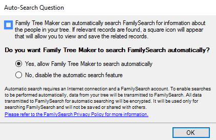 Family Tree Maker User: FamilySearch Hints