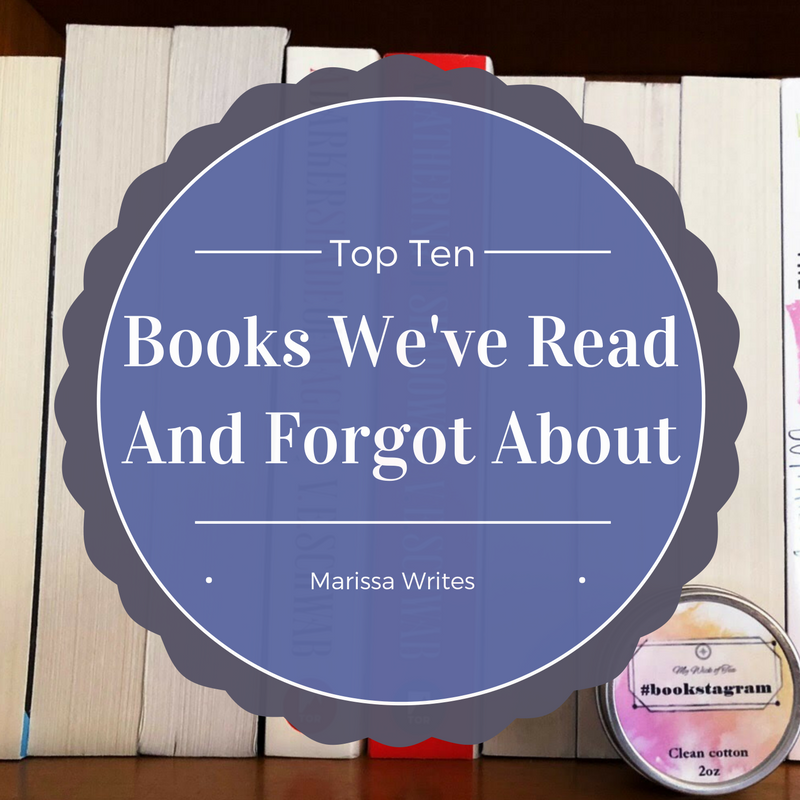 10 Books You Probably Read & Forgot - Reading List