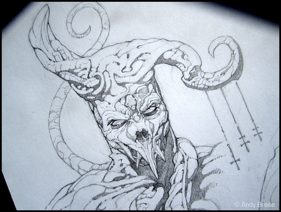 : Runic Piranha Studios : Art of Andy Brase: Gatekeeper, Cons, Sketches ...