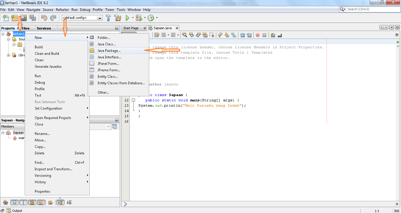 Cara Membuat Project Java Netbeans Membuat Project Dan Class Dalam Java Rembang Programming