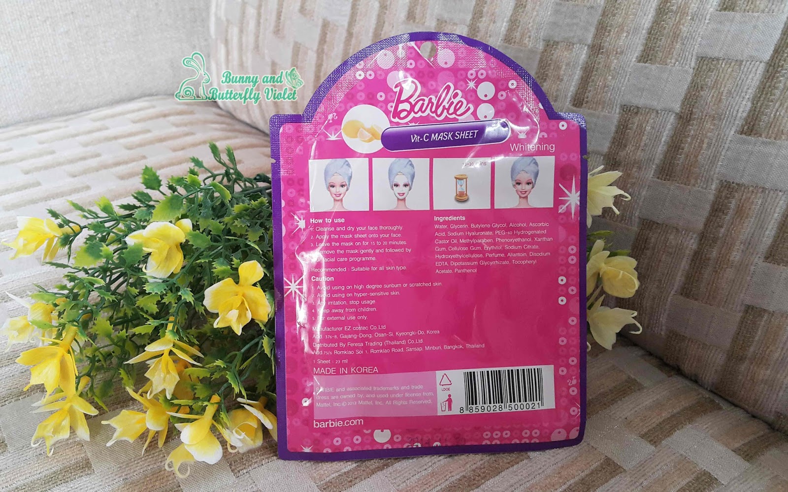 Barbie Mask Sheet (Review)