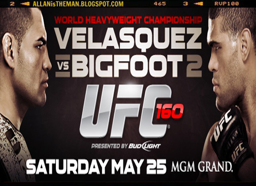 UFC 160: Cain Velasquez vs Bigfoot Silva 2 Full Match Replay Video ...