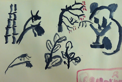 ART with Mrs. A: Second Grade Ink Painting