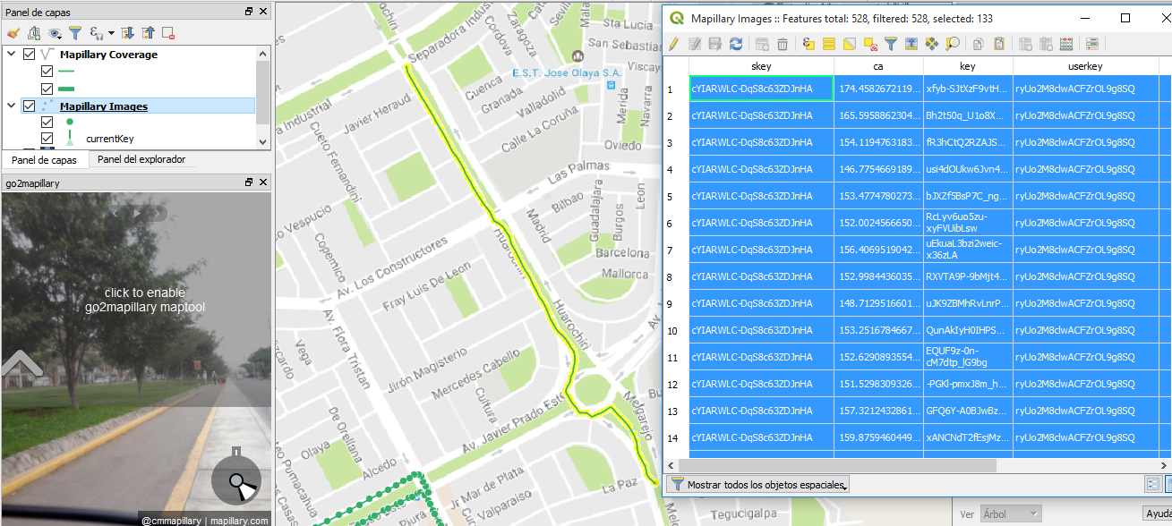 BLOG CARLOS CARBAJAL : Unidos Mapillary con QGIS - Probando go2mapillary