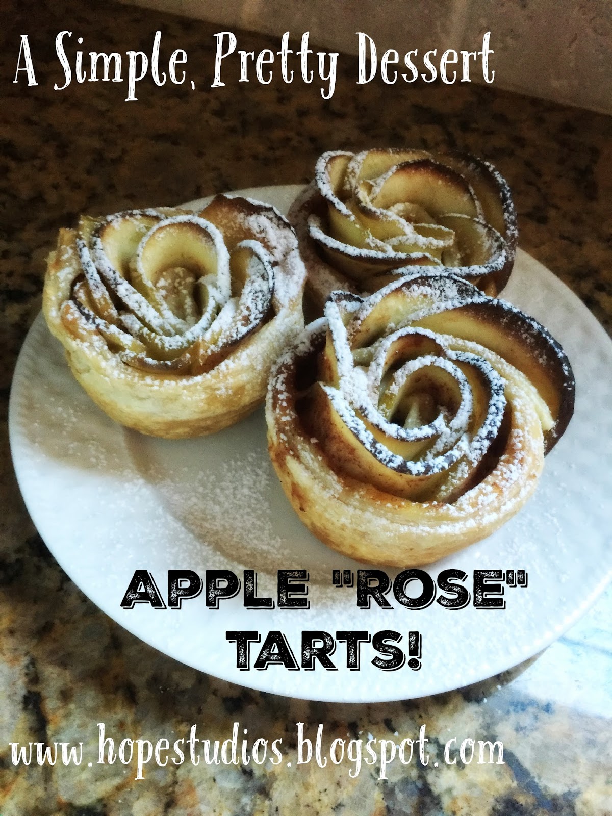 Hope Studios: Apple "Rose" Pastry