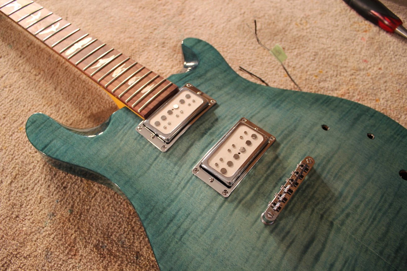 Guitar Kit Builder: Solid Body PRS: Shielding and Pickups