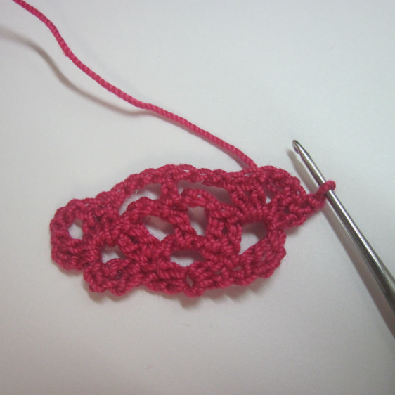 Tina's handicraft : Crocheted Heart Application