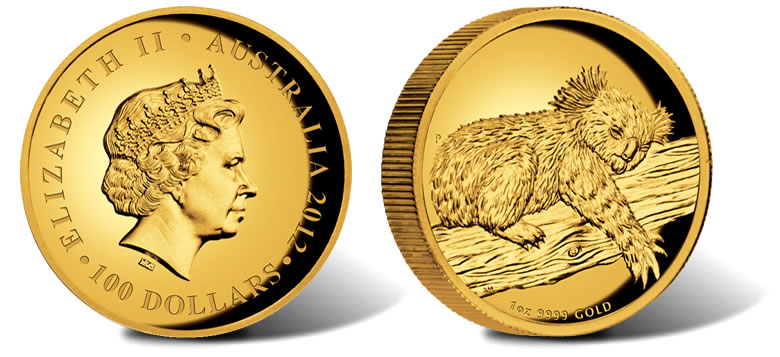 Gold Australia: Australian Koala 2012 Gold Proof Coins Released by ...