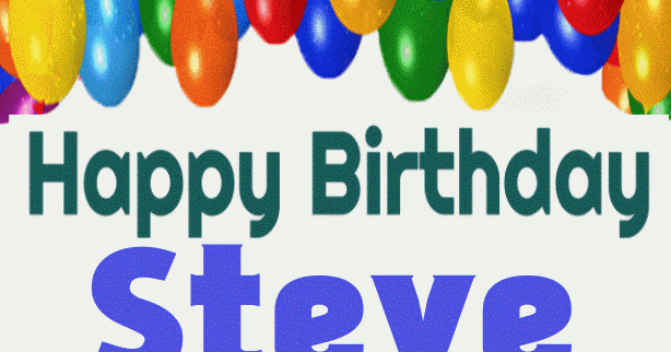 Happy Birthday Steve image gif