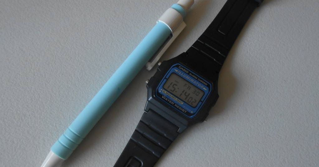 Zona Casio: Los colores del Casio F-105