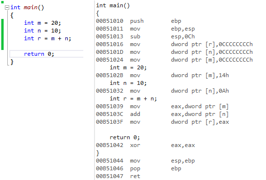 Hoang Minh: Xem code assembly trong Visual Studio