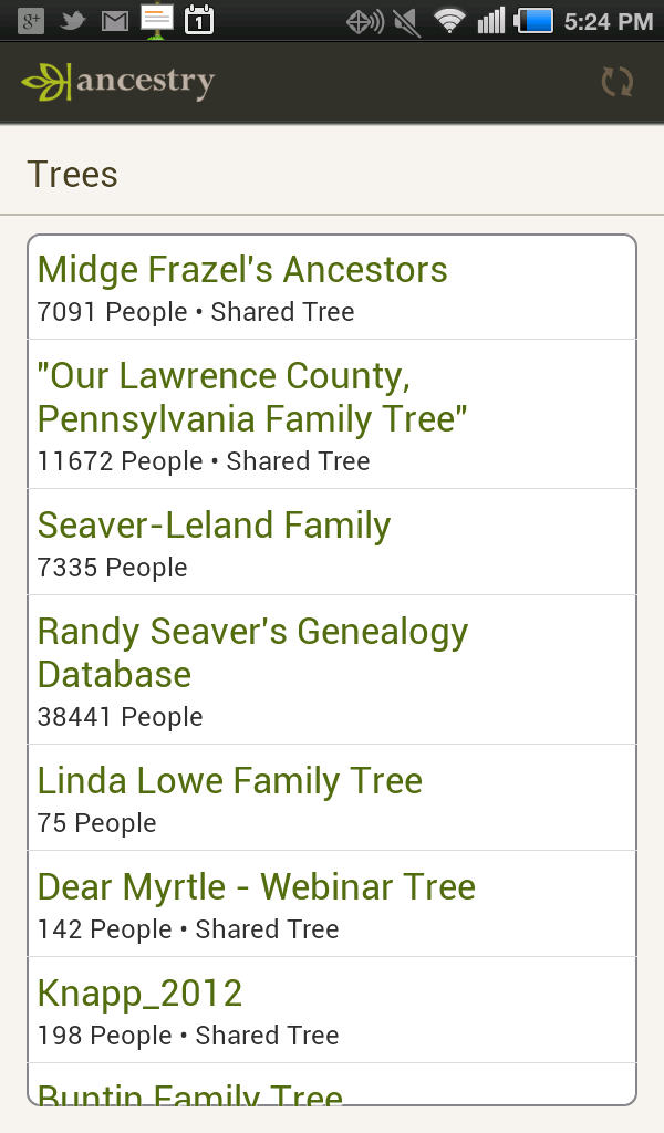 Genea-Musings: Tech Tuesday - Ancestry.com's Android App