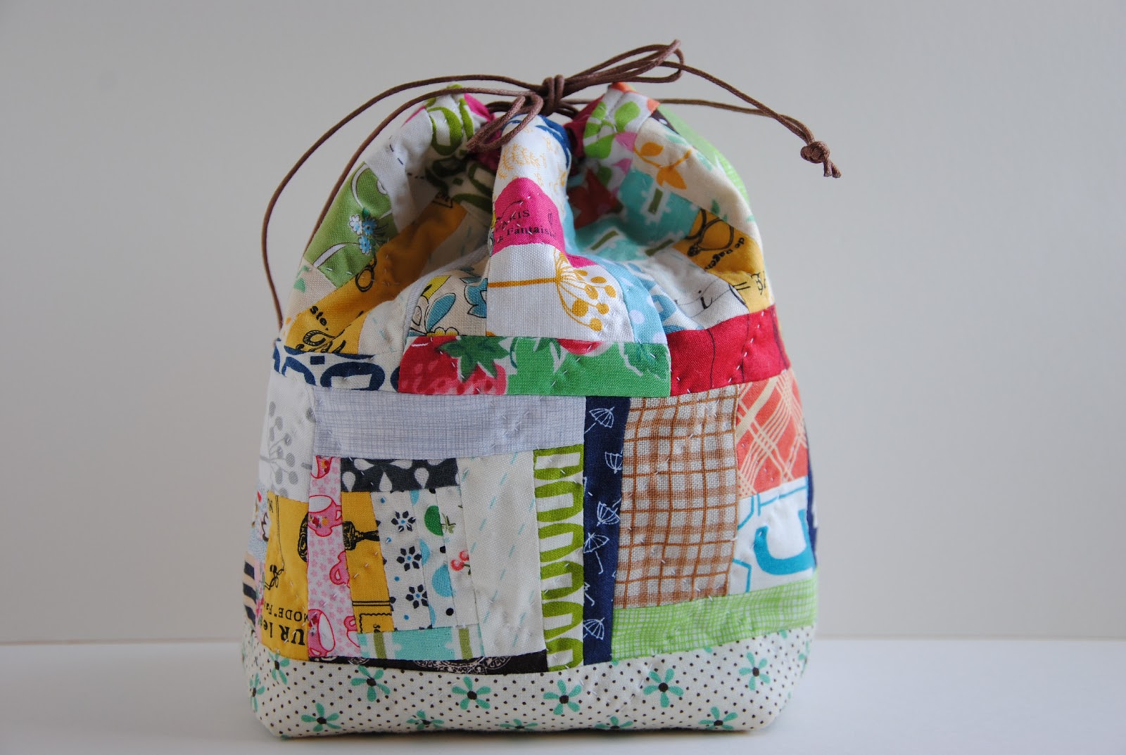 1/4" mark: Scrappiness patchwork