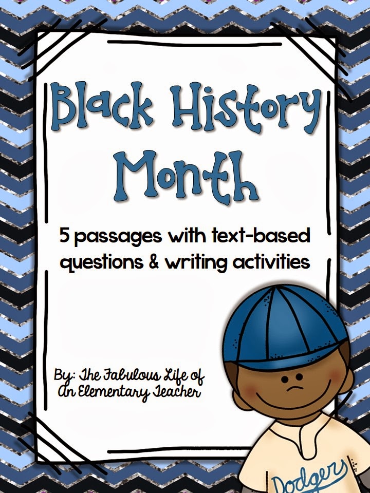 The Fabulous Life of an Elementary Teacher: Happy February!! {Black ...