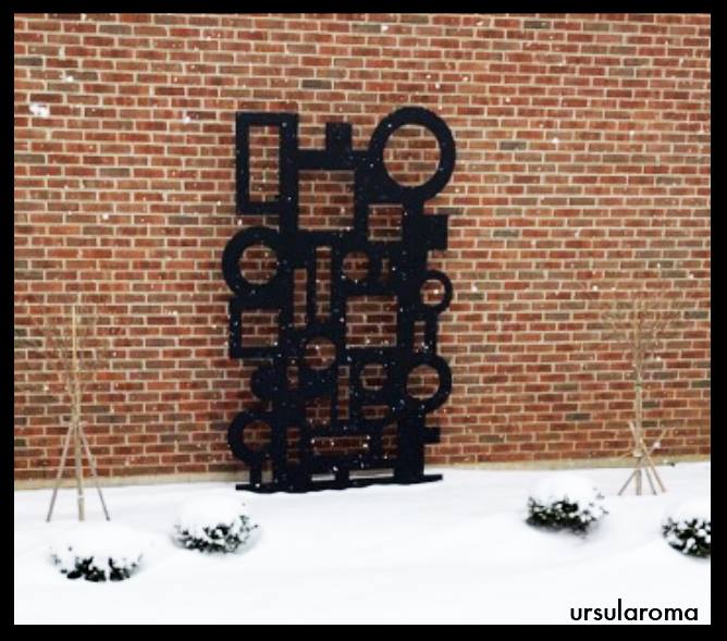METAL WORK by Ursula Roma: Trellises - Mid-Century Abstract Geometric