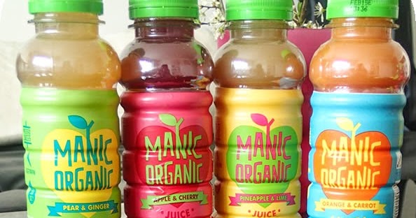 Manic Organic - 100% Pressed Juice from James White - DB Reviews - UK ...
