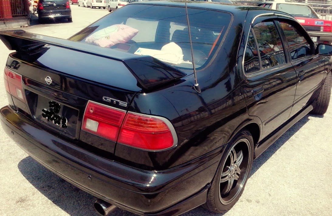 Kancil Mosha: Nissan Sentra GTS 1.6M Year 2000 Black