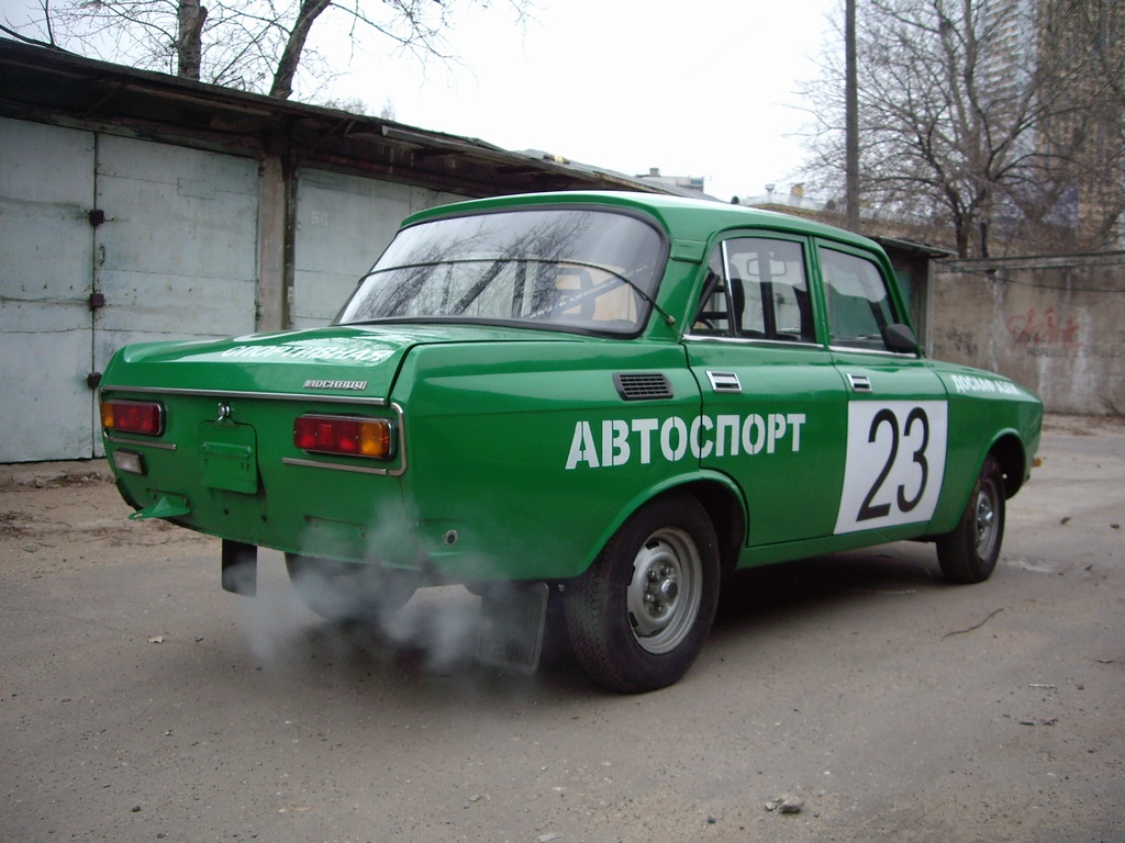 communist cars: Moskvich – 21406 1986