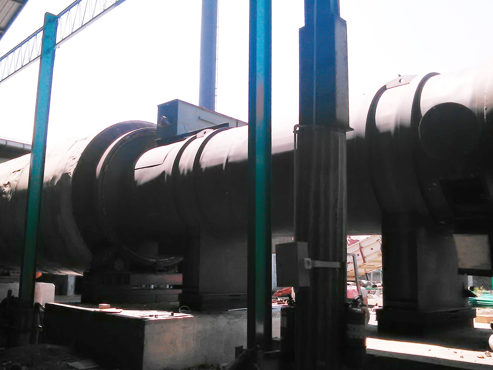 BATA API SK DAN SEMEN TAHAN API: Pasang Refractory Rotary Kiln ...