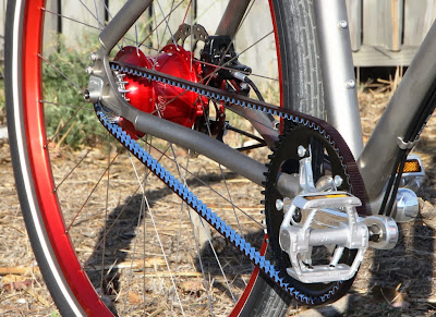 The Monkey Lab: Custom Independent Fabrication Belt Drive Rohloff Commuter