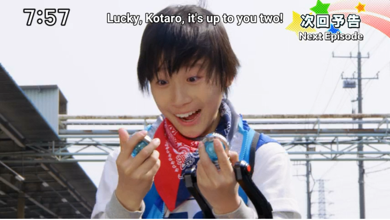 7 Thoughts on Uchuu Sentai Kyuuranger Episode 9: "Burn! Dragon Master"