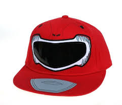 Art Toys Museum: Power Rangers Red Big Mens Fitted Hat