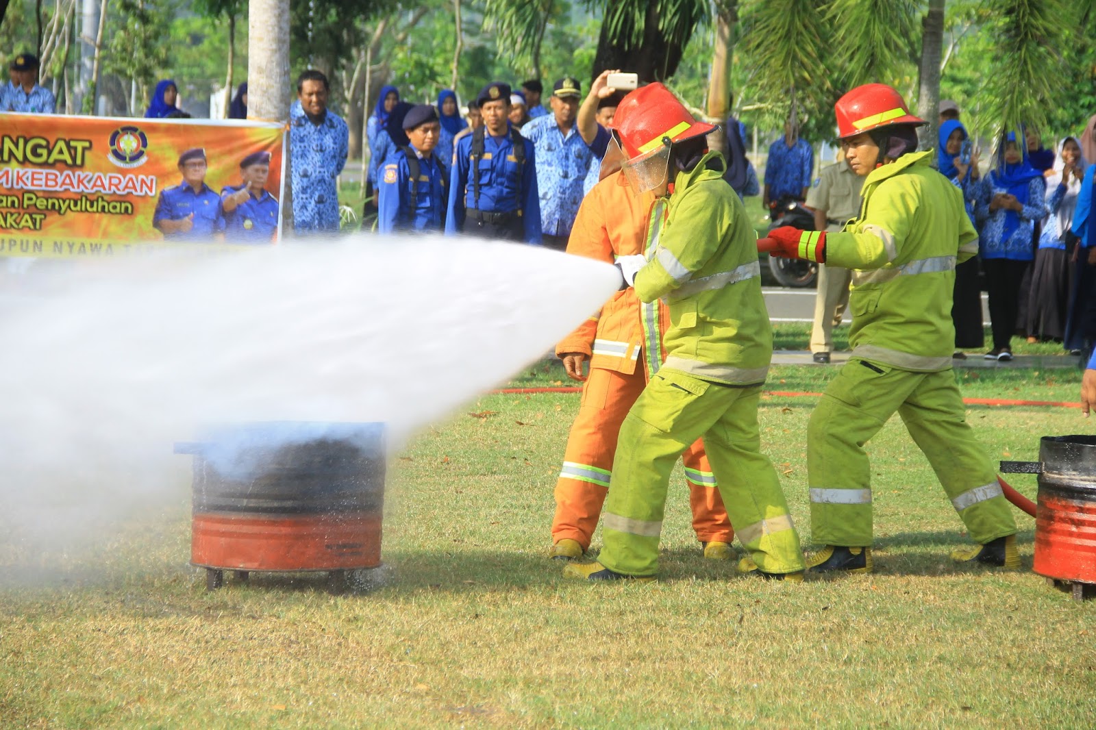 Peringatan Hari Lahir Pemadam Kebakaran ke 99. Damkar merupakan ...