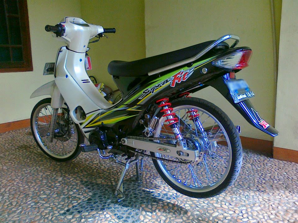 Modifikasi Motor Honda Supra Fit 2004 Terbaru - Otomotiva