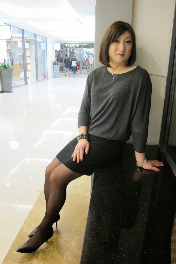 Tgirls on Flickr: Celine Lee at the Mall