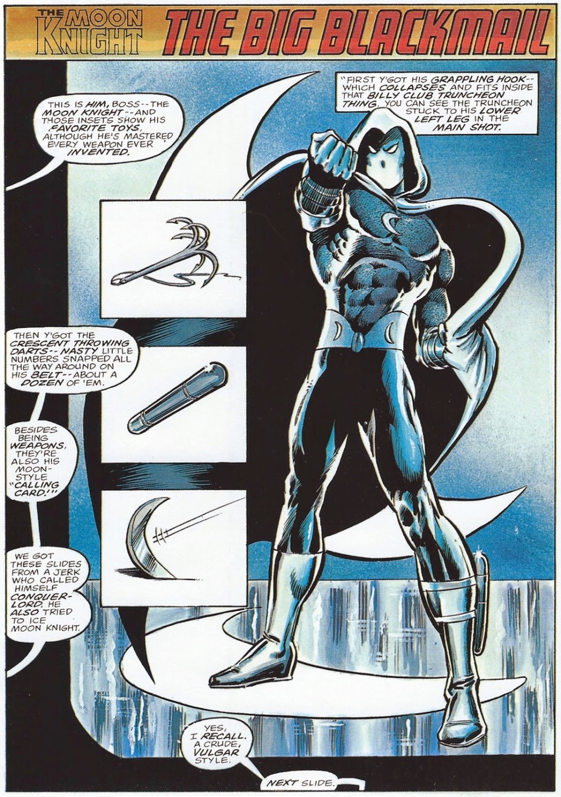 The Dork Review: Moon Knight Lair, Weapons, and Ship