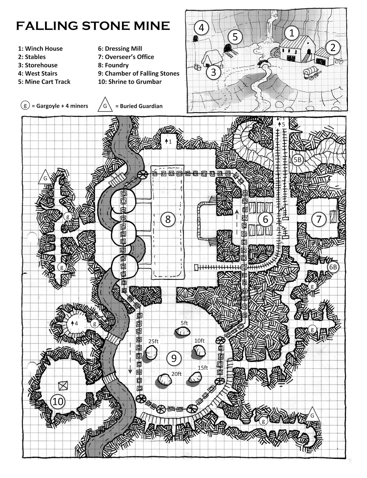 Beholder Pie: Here Be Dungeons 14: Falling Stone Mine