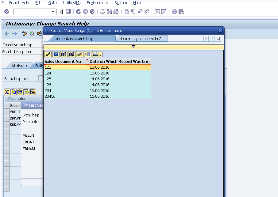 SAP TECH: Collective Search Help