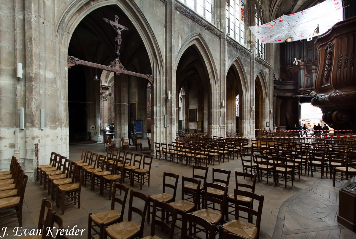 Kreider's Korner Photographs: Église Saint-Merry (Saint-Merri), Paris