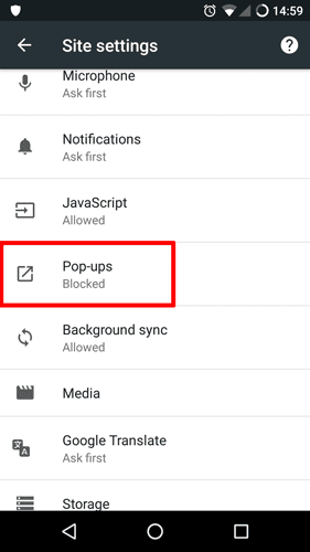 How to Stop Pop-ups on Your Android Devices - Knowledge Base