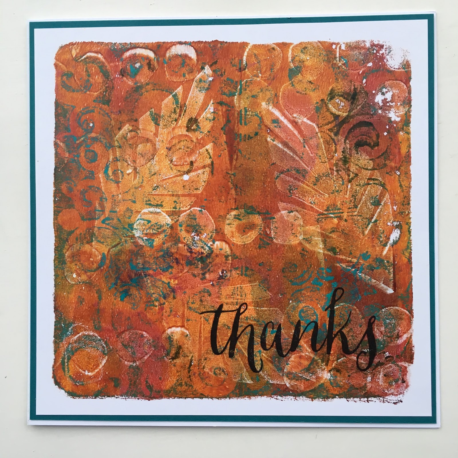 Stamps and Stencils : Funky Foam Stamps and Gelli play