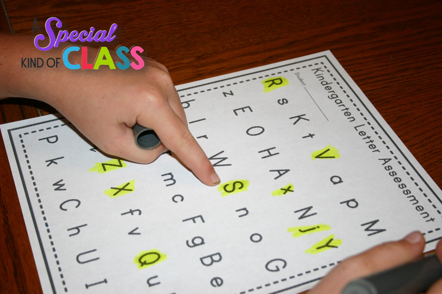 A special kind of class: Testing Tuesday - Letters